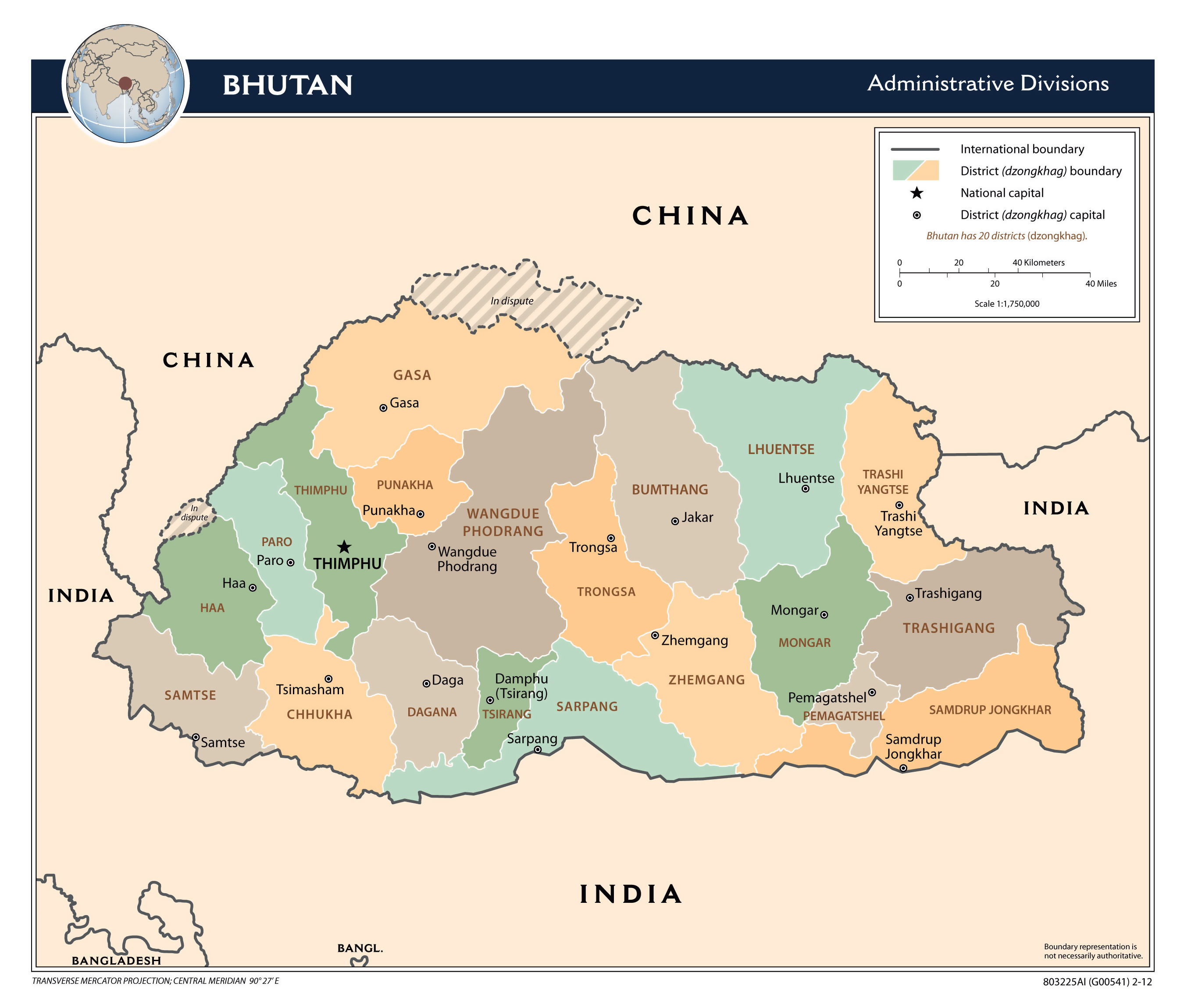 Detailed Political Map Of Bhutan Bhutan Detailed Political Map Images ... Detailed Political Map Of Bhutan Bhutan Detailed Political Map Images ...