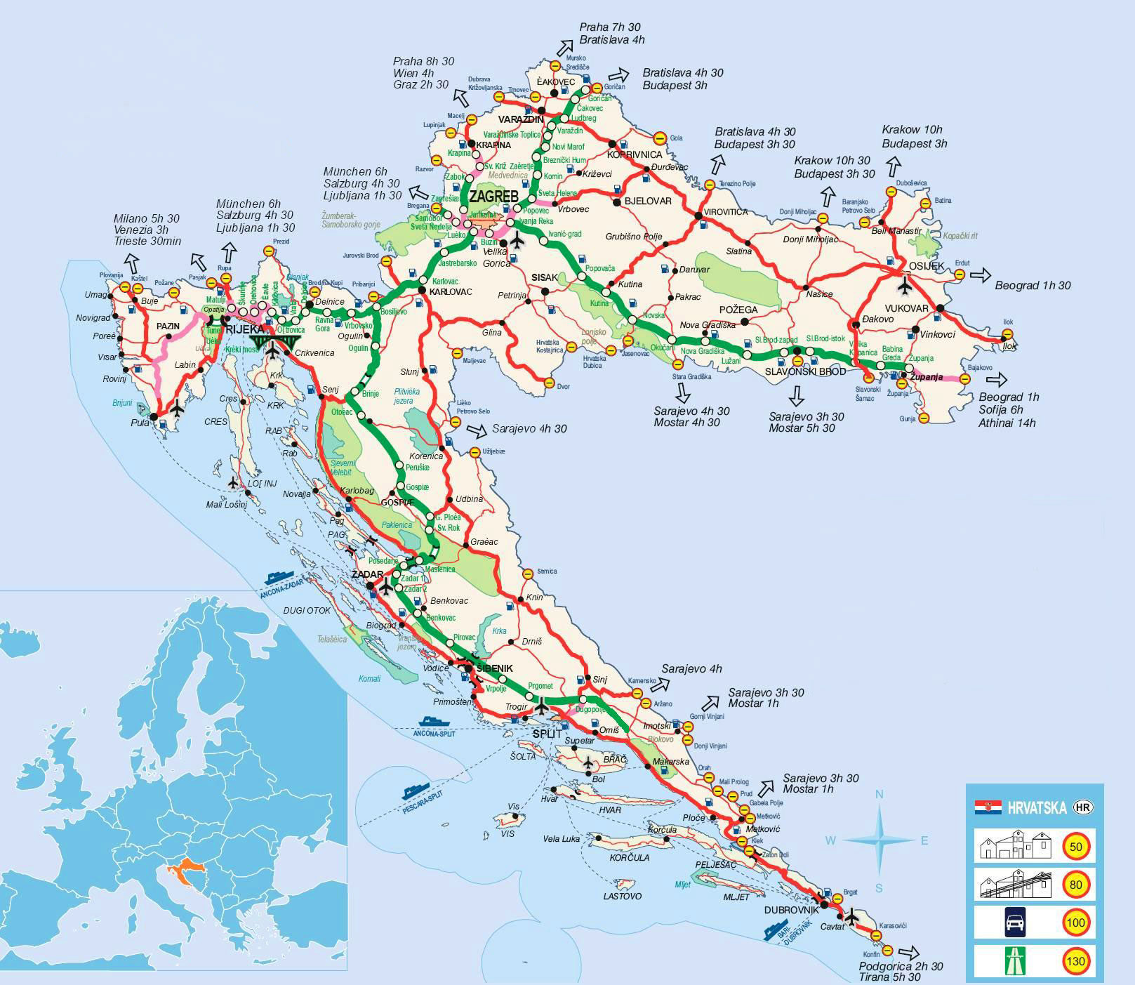 Car hire Split Airport - cheap car hire Croatia - tourist attractions ... Car hire Split Airport - cheap car hire Croatia - tourist attractions ...