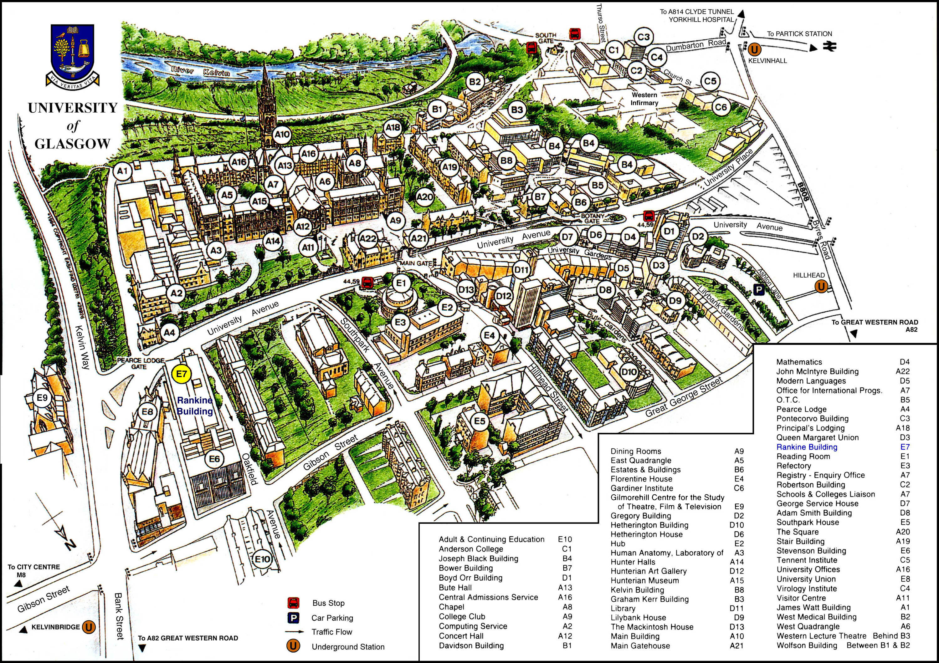 Large detailed map of University of Glasgow. University of Glasgow ... Large detailed map of University of Glasgow. University of Glasgow ...