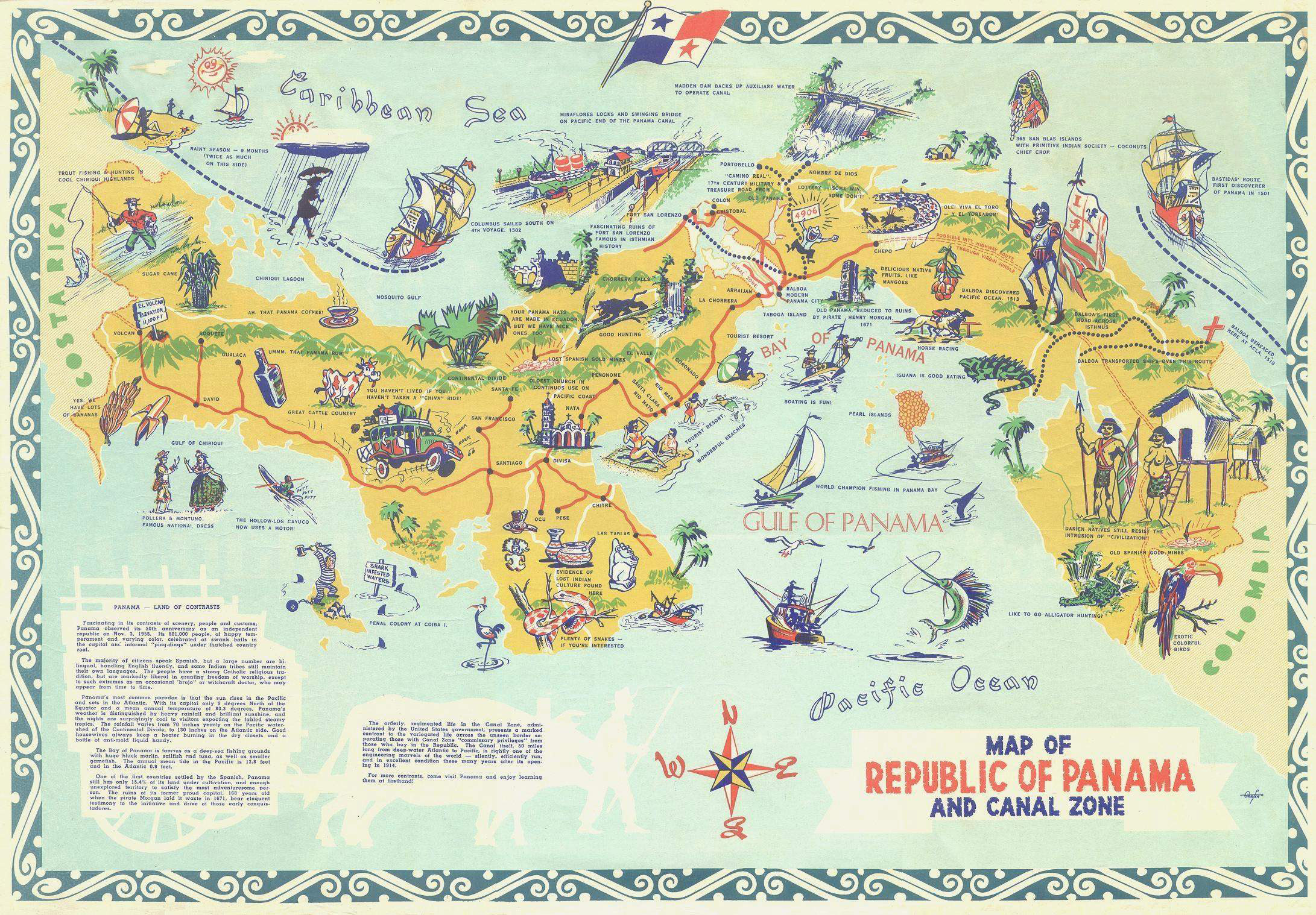 Large detailed tourist map of Panama. Panama large detailed tourist map ... Large detailed tourist map of Panama. Panama large detailed tourist map ...