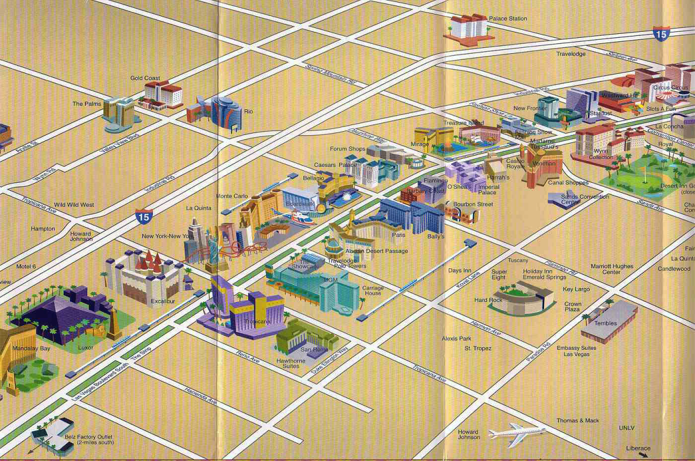 Detailed map of casinos and hotels of Las Vegas city | Vidiani.com ... Detailed map of casinos and hotels of Las Vegas city | Vidiani.com ...